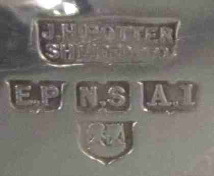 English electroplate silver: marks and hallmarks of British silver ...